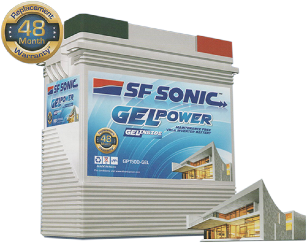 SF Sonic Battery 150Ah Price, Buy SF Sonic GEL POWER (150Ah) GEL ...